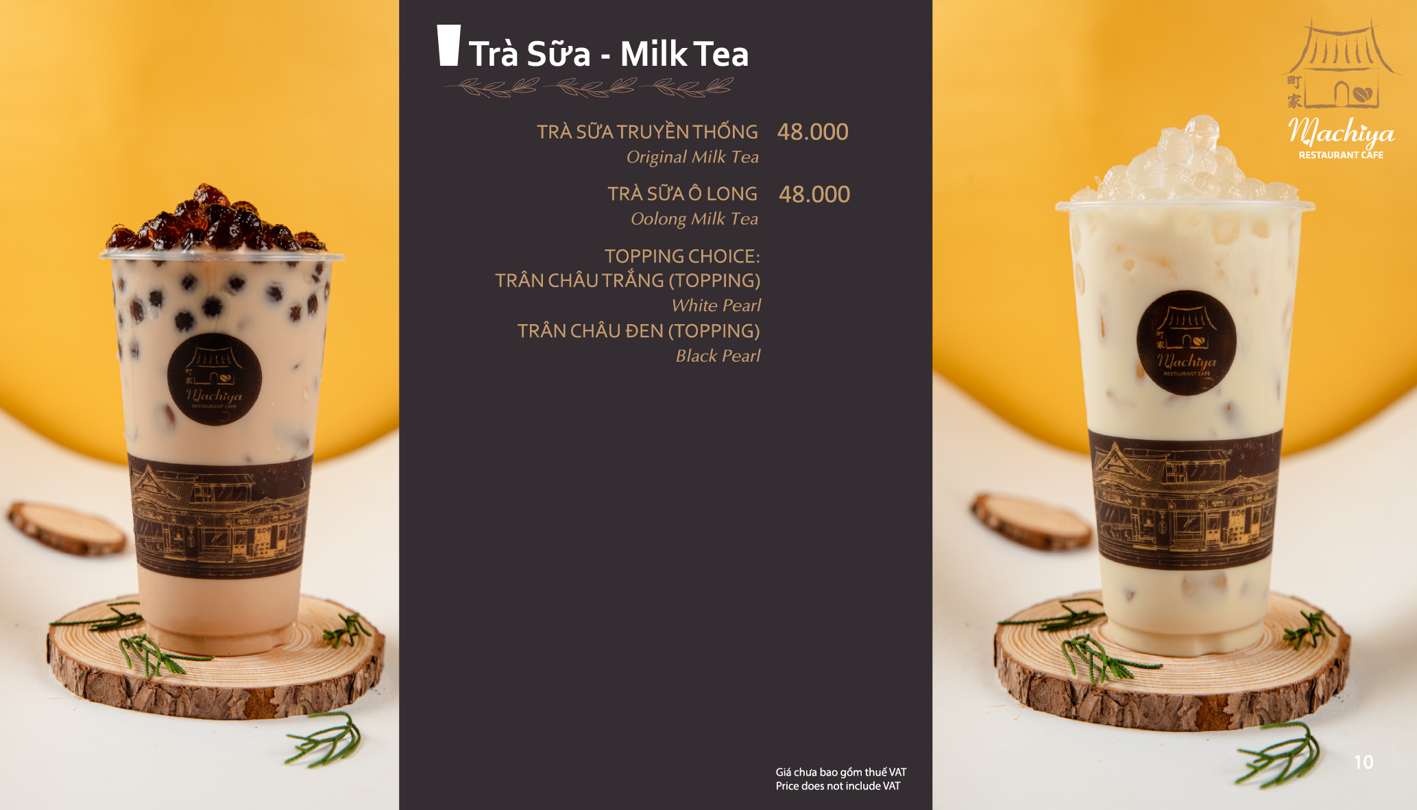 Menu List – Machiya Cafe Restaurant – The Japanese Coffee House